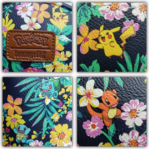 Loungefly | Bags | Loungefly Pokemon Starters Tropical Mini Backpack ...